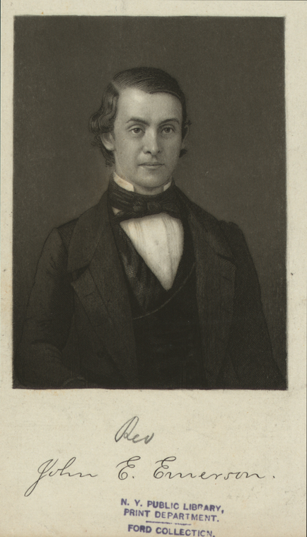 John E. Emerson [signature] - NYPL Digital Collections