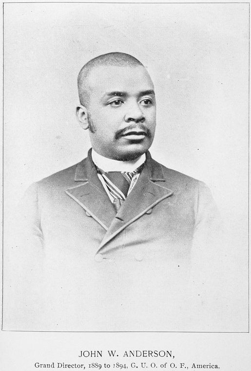 John W. Anderson, Grand Director, 1889 to 1894, G. U. O. of O.F ...