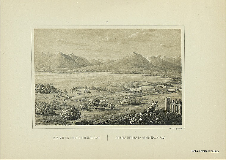 Paratunskie goriachie kliuchi v Kamchatke. - NYPL Digital Collections