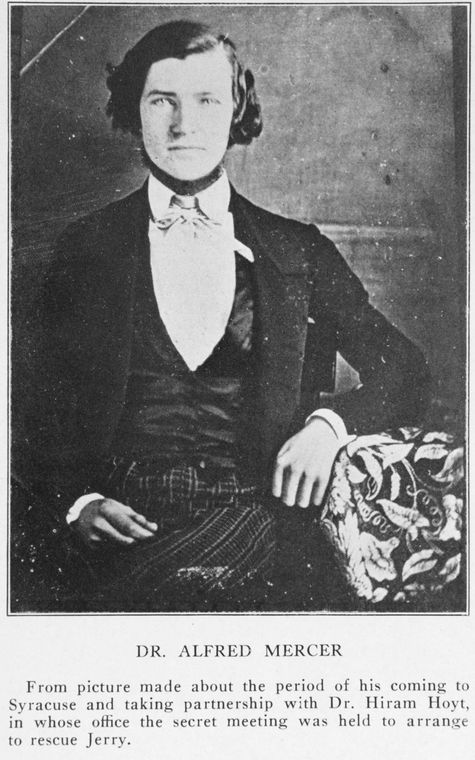 Dr. Alfred Mercer; From picture made about the period of his coming to ...