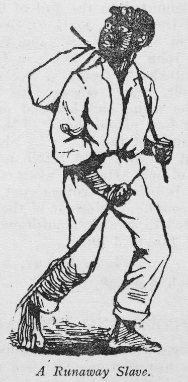 A runaway slave. - NYPL Digital Collections