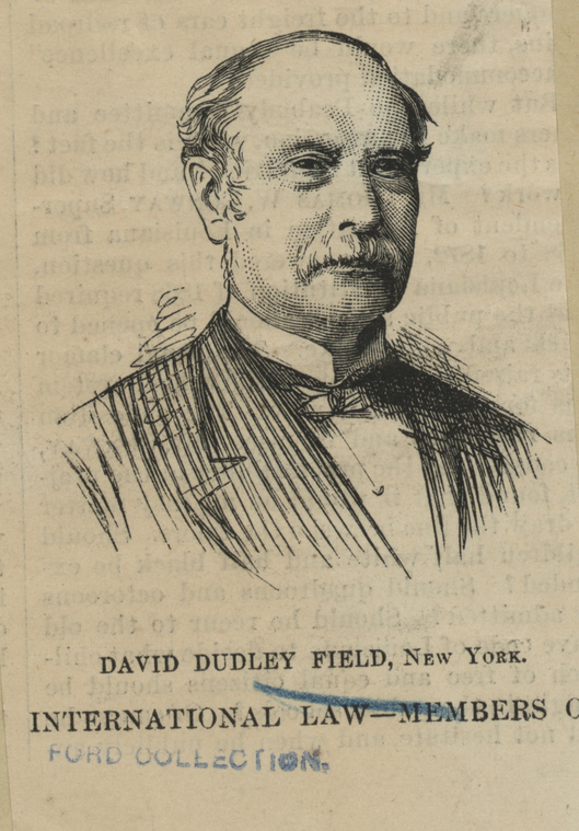 David Dudley Field. - NYPL Digital Collections
