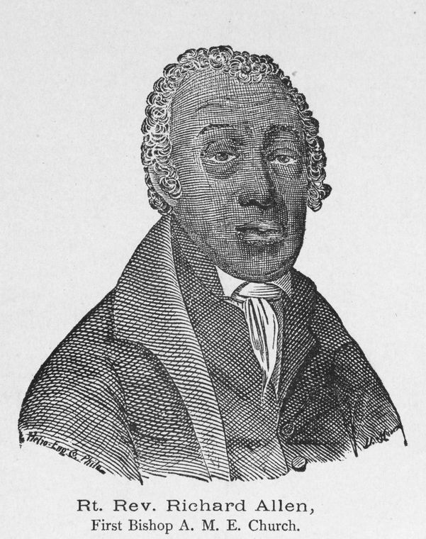 Rt. Rev. Richard Allen, First Bishop A. M. E. Church. - NYPL Digital ...
