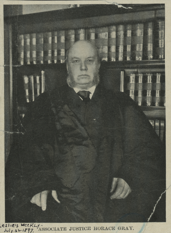Justice Horace Gray. - NYPL Digital Collections