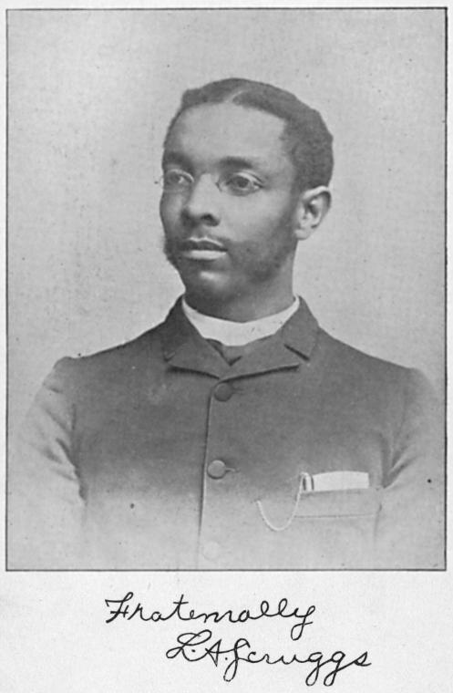 Fraternally L. A. Scruggs [signature] - NYPL Digital Collections