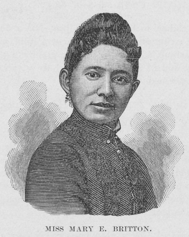 Miss Mary E. Britton - NYPL Digital Collections