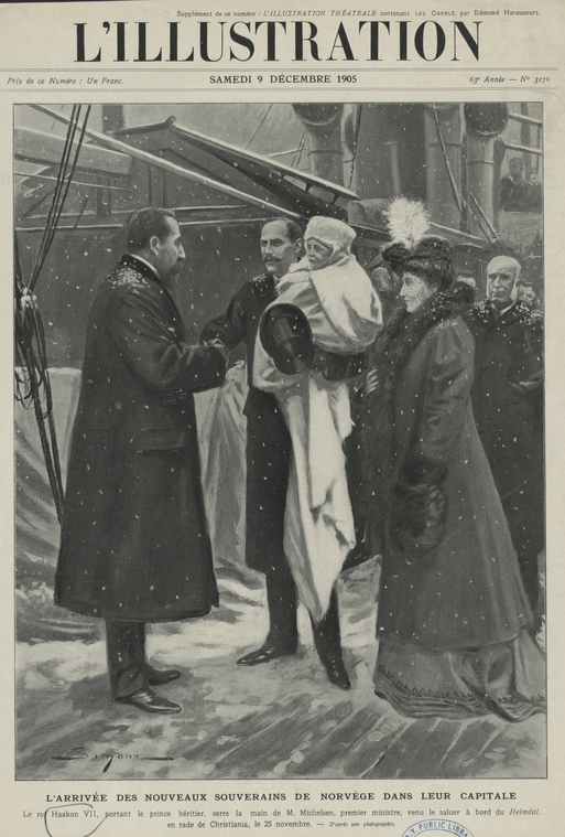 Haakon, King of Norway. - NYPL Digital Collections
