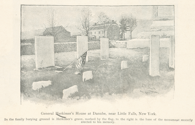 General Herkimer's house at Danube, near Little Falls, New York. - NYPL ...