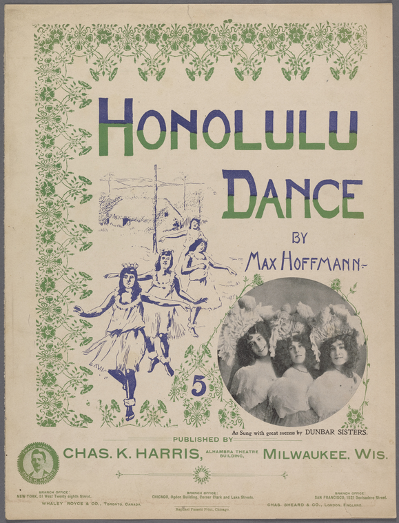 Honolulu dance - NYPL Digital Collections