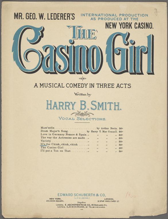 It's the chink, chink, chink - NYPL Digital Collections