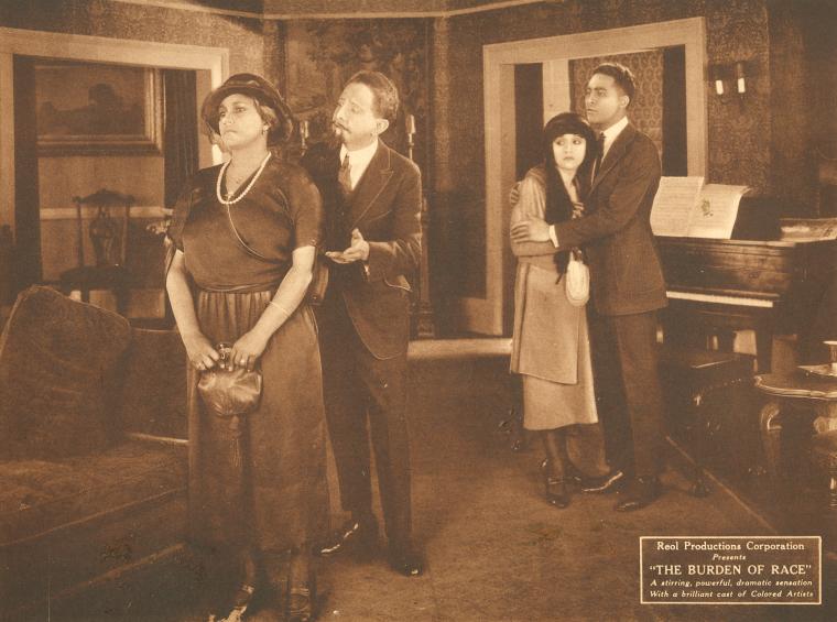 "The burden of race". - NYPL Digital Collections