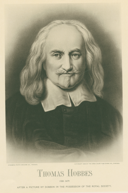 Dessin De Thomas Hobbes Image Of Thomas Hobbes, 17th Century (drawing)