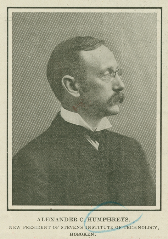 Alexander C. Humphreys. - NYPL Digital Collections