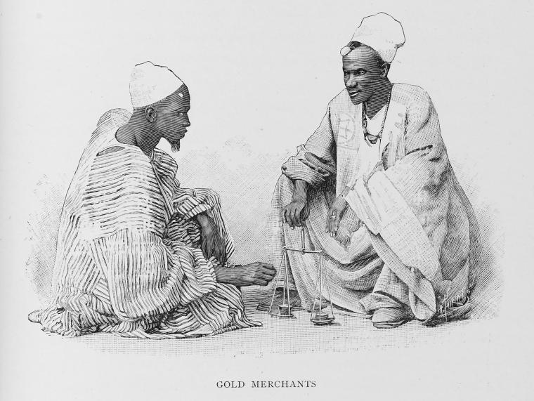 Gold merchants. - NYPL Digital Collections