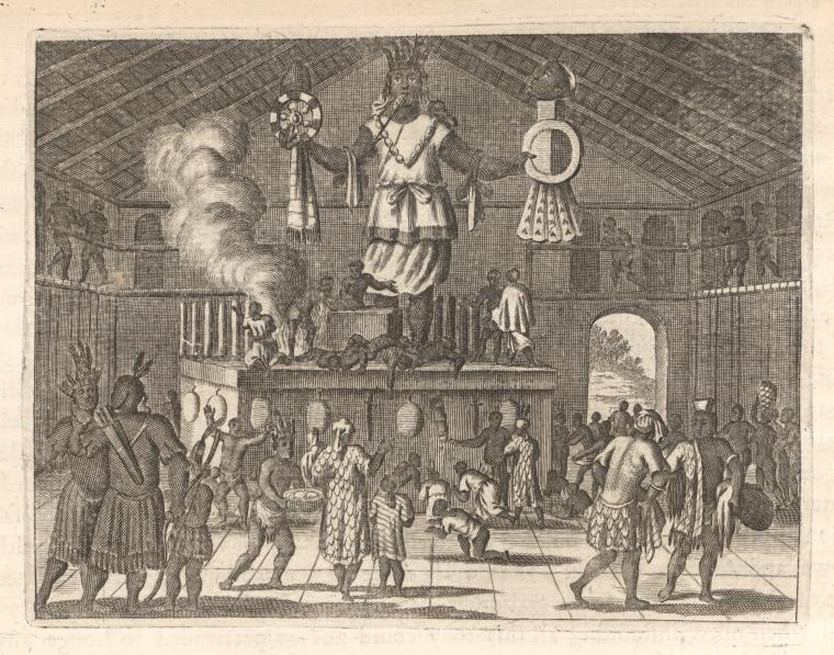 Native Temple - NYPL Digital Collections