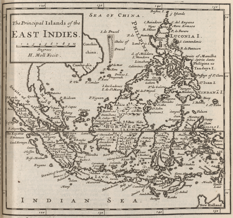 The principal islands of the East Indies. - NYPL Digital Collections