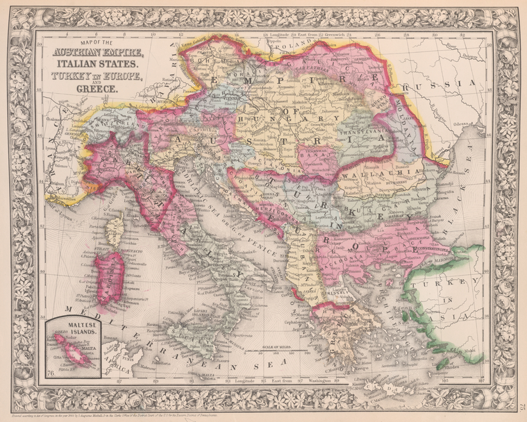 Italian Empire Map