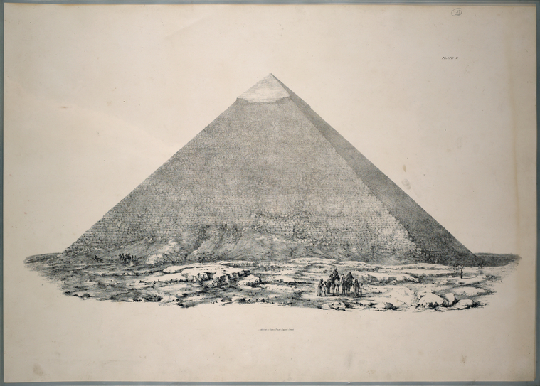Egyptian Pyramid Sketch