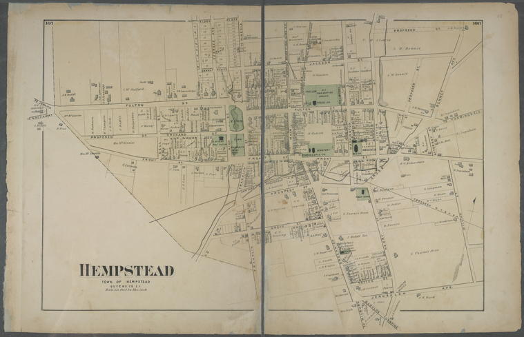 Hempstead, Town of Hempstead, Queens Co. L.I. - NYPL Digital Collections