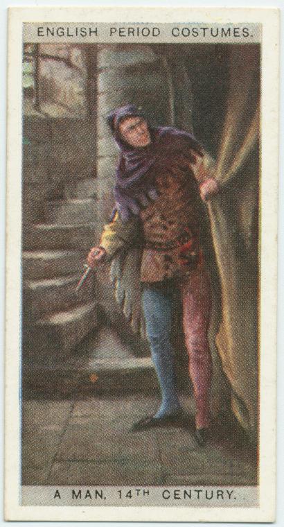 A man, 14th century. - NYPL Digital Collections