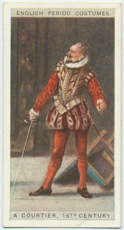 A courtier, 16th century. - NYPL Digital Collections