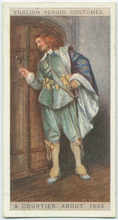 A courtier, about 1635. - NYPL Digital Collections