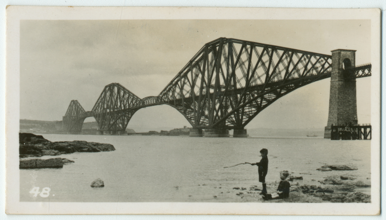 The Forth Bridge, Scotland. - NYPL Digital Collections