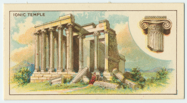 Ionic temple. - NYPL Digital Collections
