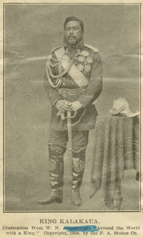 King Kalakaua Browse Catalog Digital Archives Of Hawaiʻi