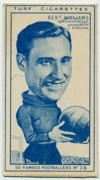 Bert Williams, Wolverhampton Wanderers & England. - NYPL Digital ...
