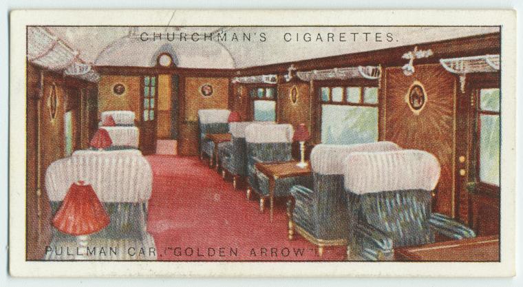 Pullman car, "The Golden Arrow" Express. - NYPL Digital Collections