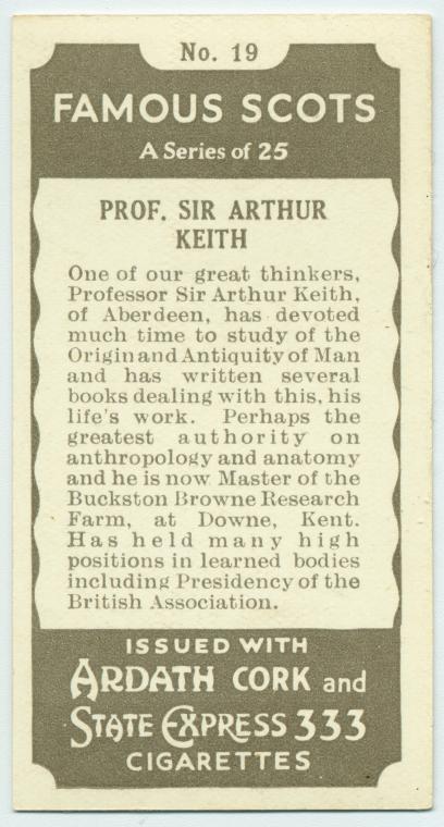 Prof. Sir Arthur Keith. - NYPL Digital Collections
