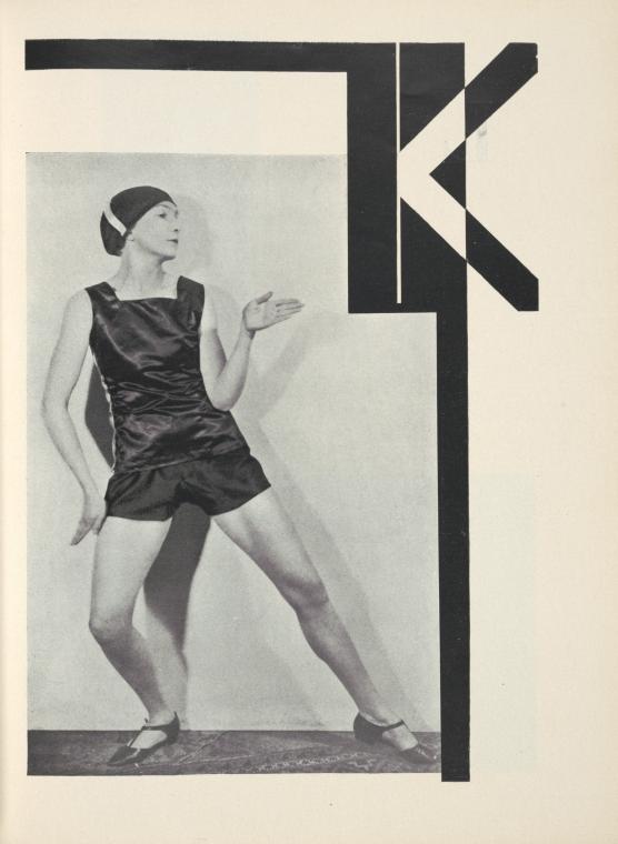 K [letter K - choreographic interpretation] - NYPL Digital Collections