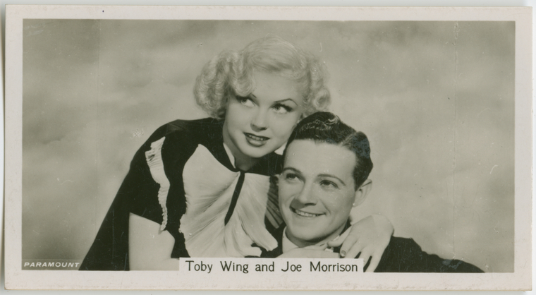 Toby Wing and Joe Morrison. - NYPL Digital Collections