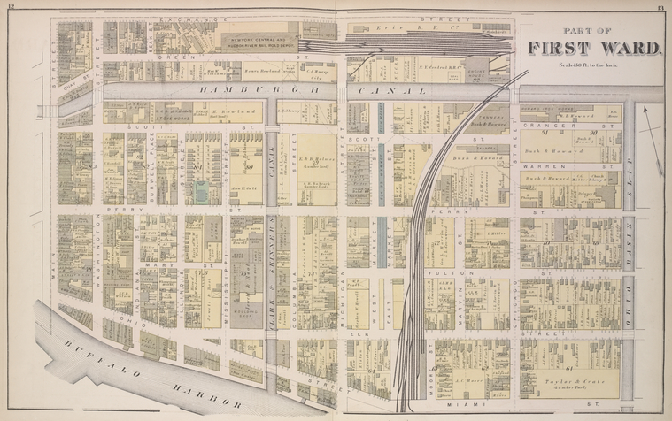 Part of First Ward. - NYPL Digital Collections