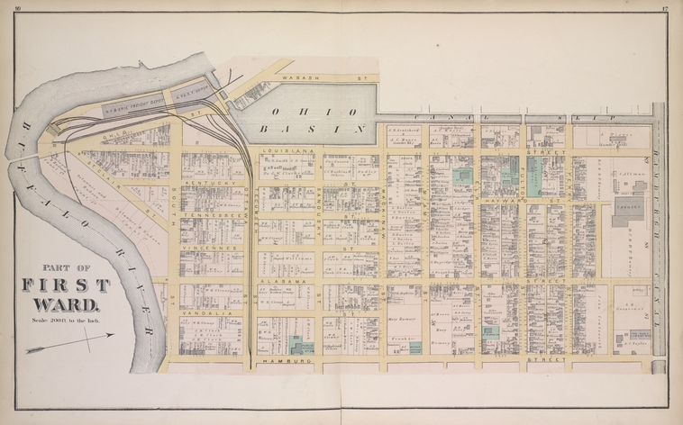 Part of First Ward. - NYPL Digital Collections