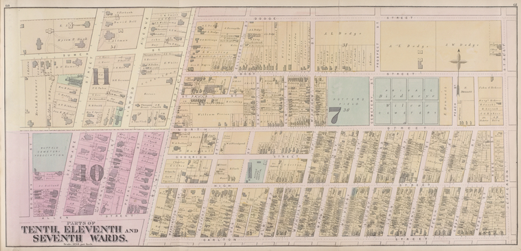 Parts of Tenth, Eleventh, and Seventh Wards. - NYPL Digital Collections