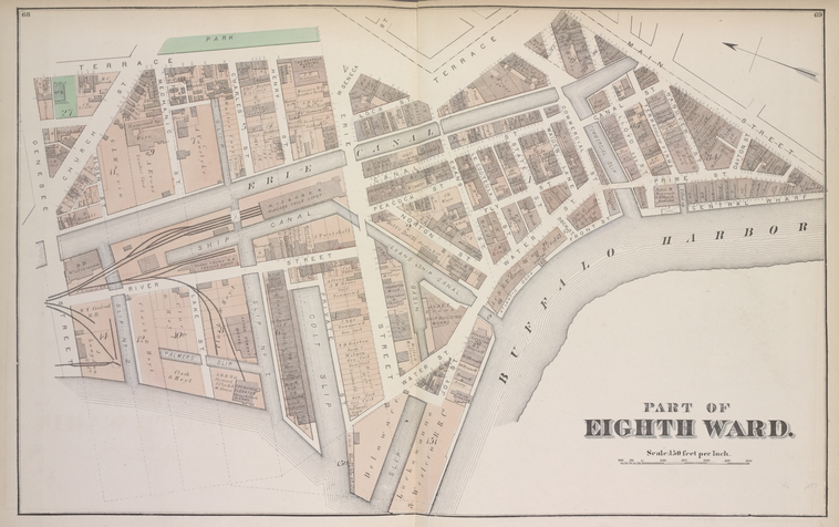 Part of Eighth Ward. - NYPL Digital Collections