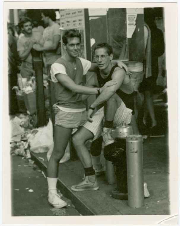 Christopher Street N.Y.C. Gay pride street fair. - NYPL Digital Collections