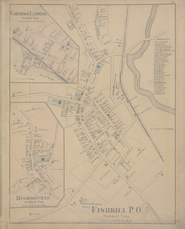 Carthage Landing [Village]; Hughsonville [Village]; Fishkill P.O ...