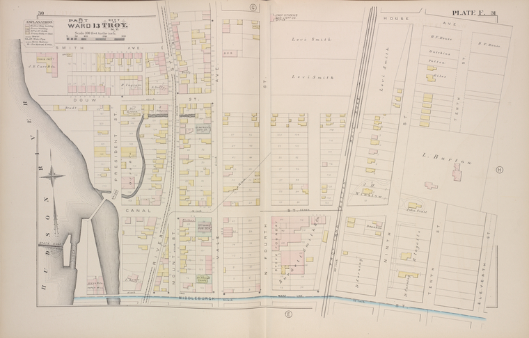Part of Ward 13. [Plate F.] - NYPL Digital Collections