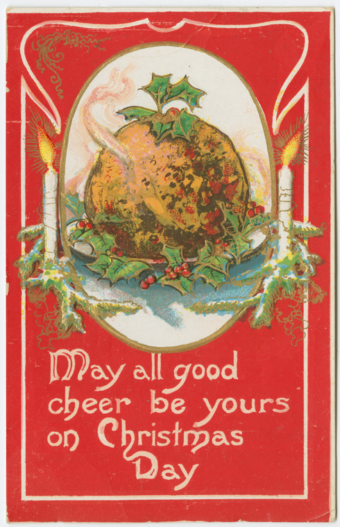 May all good cheer be yours on Christmas day. - NYPL Digital Collections