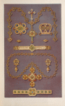 Jewellery designed by Pugin and executed by Hardman of Birmingham ...
