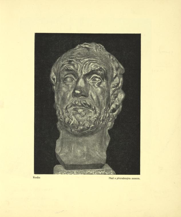 Rodin: Muž s přeraženým nosem. - NYPL Digital Collections