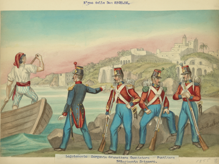 Italy. Kingdom of the Two Sicilies, 1854-1856 - NYPL Digital Collections