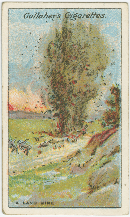 A land mine. - NYPL Digital Collections