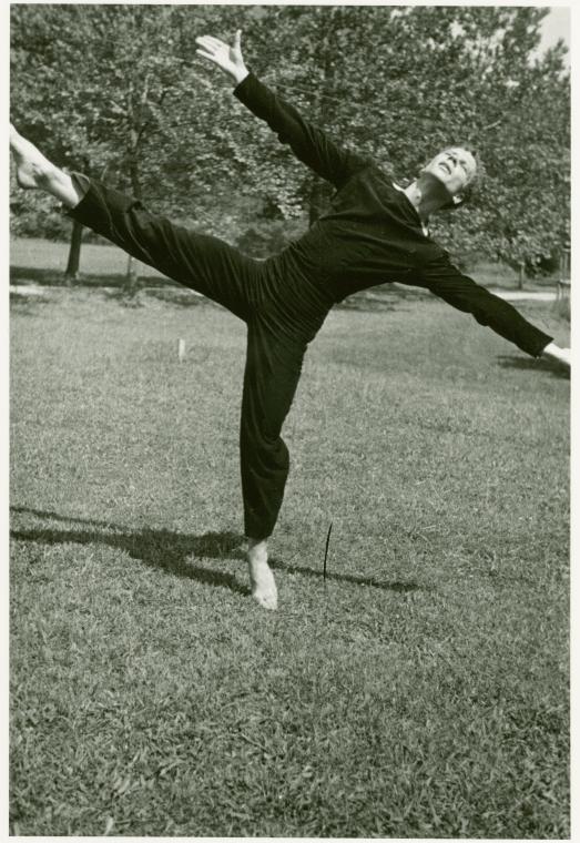 Merce Cunningham at Black Mountain College - NYPL Digital Collections