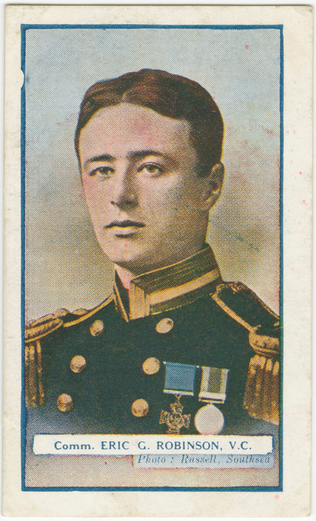 Commander Eric G. Robinson, V.C. - NYPL Digital Collections
