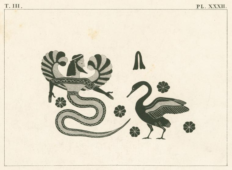A winged Cadmus (?) - NYPL Digital Collections