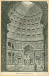 Interior of the Pantheon (restored) - NYPL Digital Collections